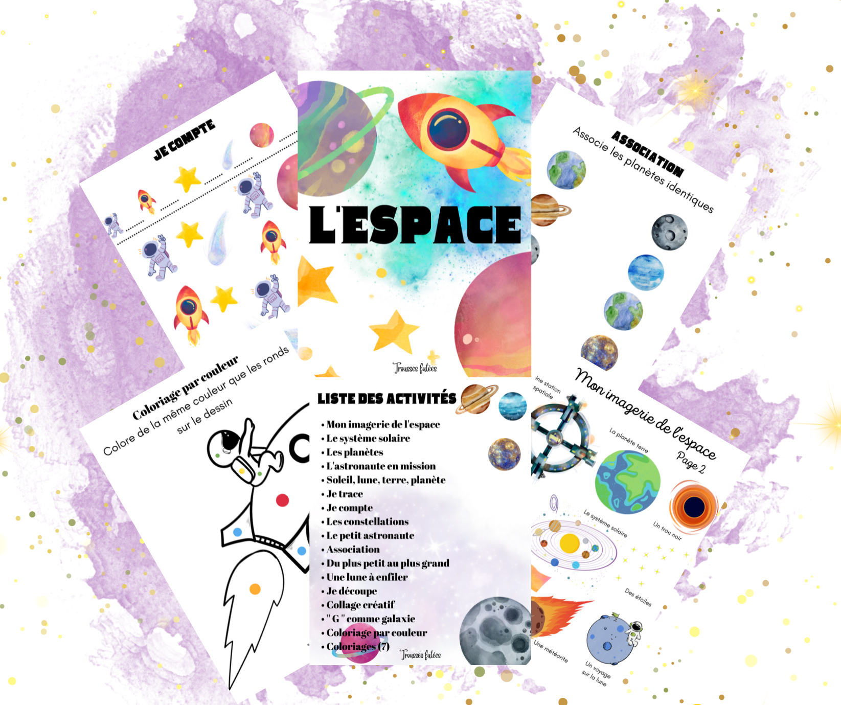 L'espace - 30 pages – Trousses Futées