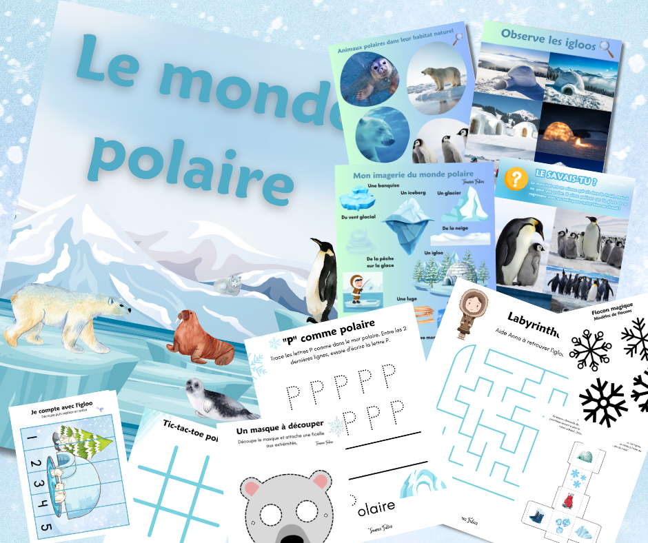 Le monde polaire - 45 pages – Trousses Futées