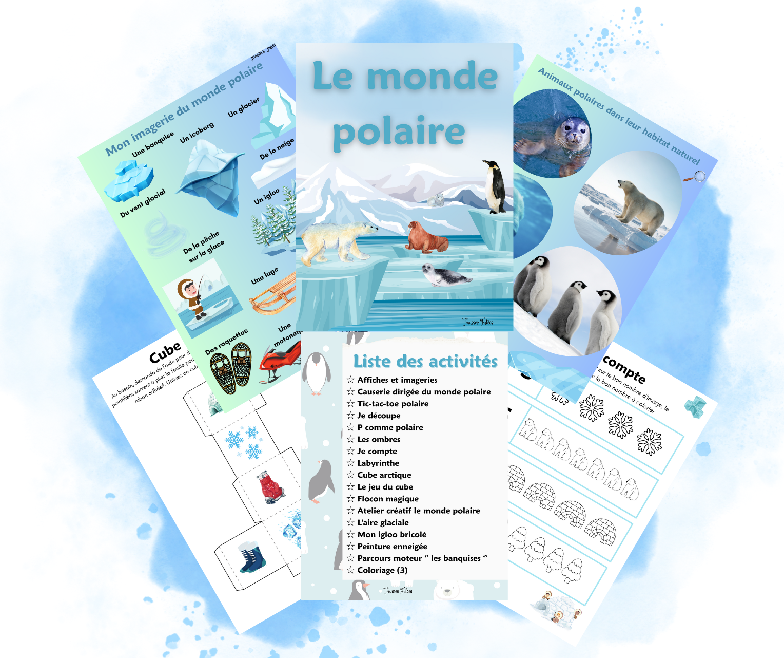 Le monde polaire - 35 pages – Trousses Futées